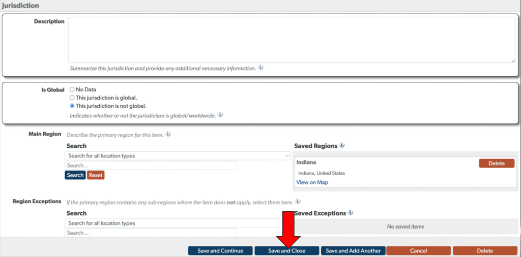 Entering and Approving Organization Recommended Benchmark Data - Credential Registry Guidance
