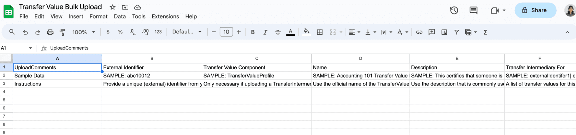 Uploading and Approving Transfer Value Data - Credential Registry Guidance