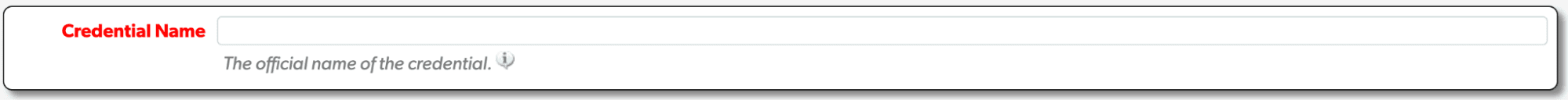 Entering and Approving Credential Data - Credential Registry Guidance