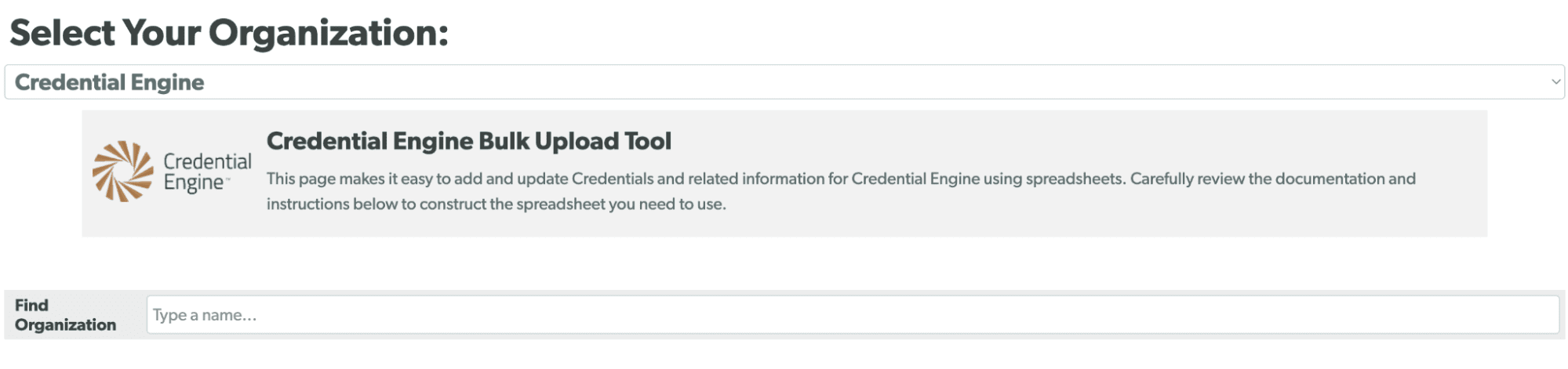 Uploading and Approving Credential Data - Credential Registry Guidance