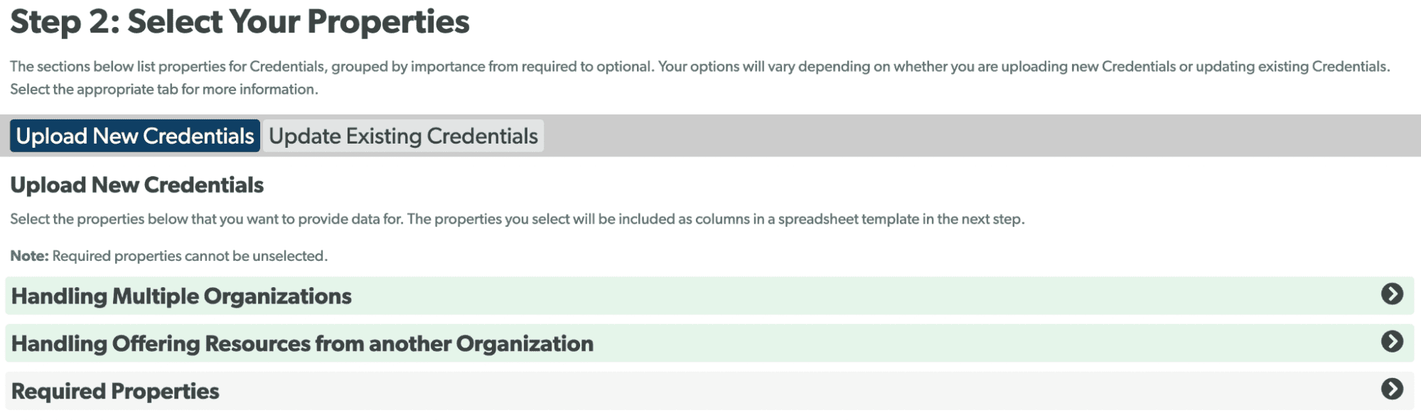 Uploading and Approving Credential Data - Credential Registry Guidance