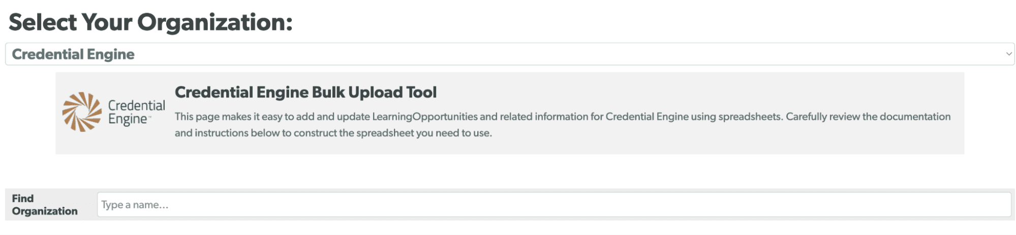 Uploading and Approving Learning Program Data - Credential Registry Guidance