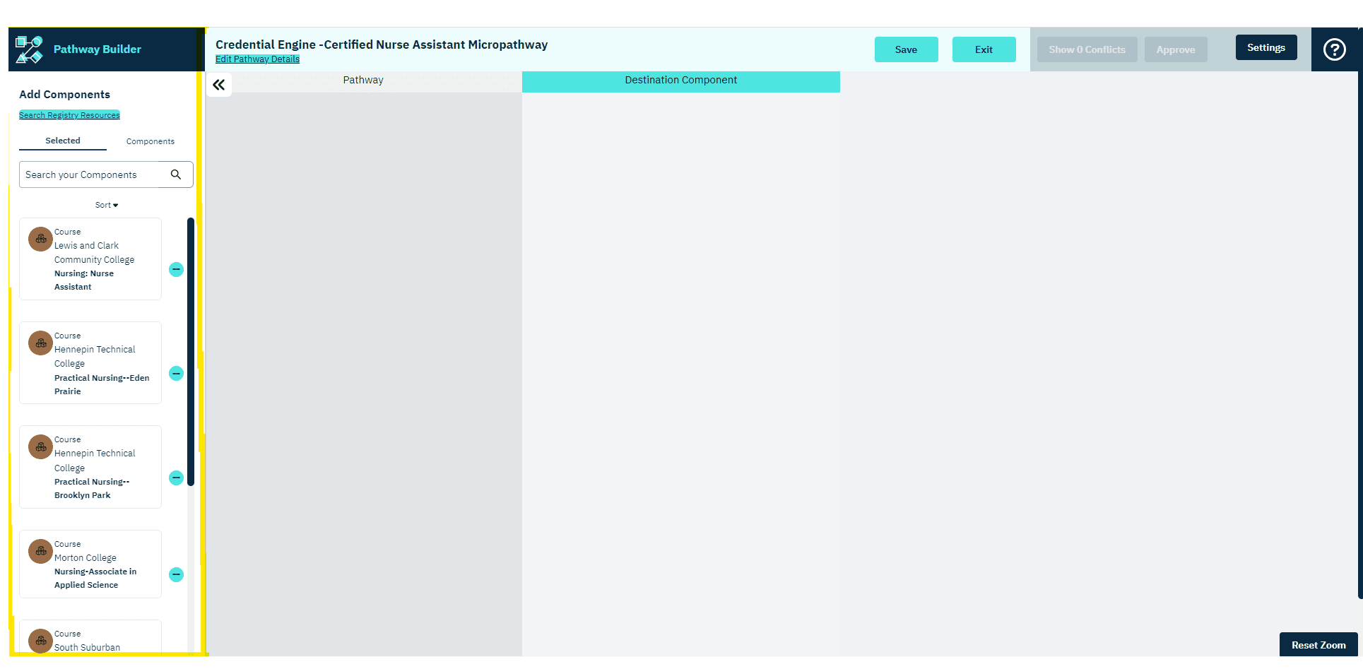 Pathway Builder: Start Building Your Pathway - Credential Registry Guidance