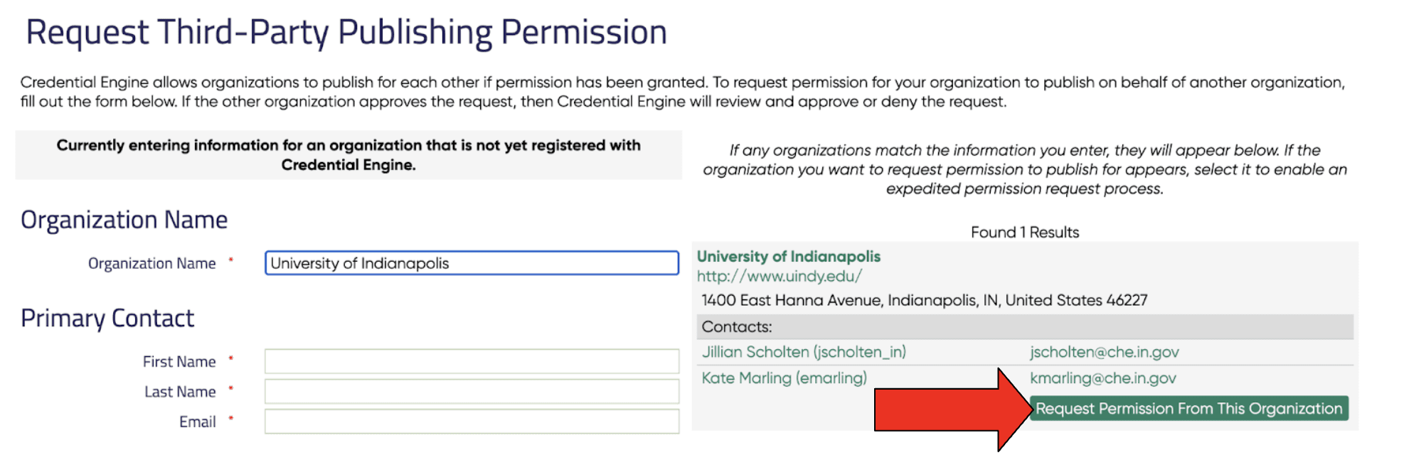 Getting Started: Third Party Publishing Requesting and Granting Access ...