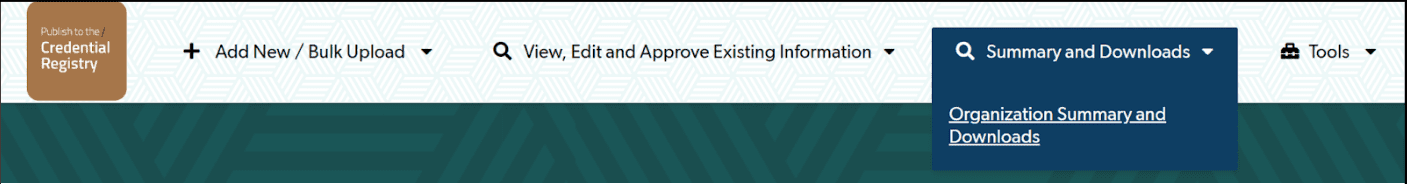 Updating Published Competency Framework or Competency Collection via Manual Entry - Credential ...