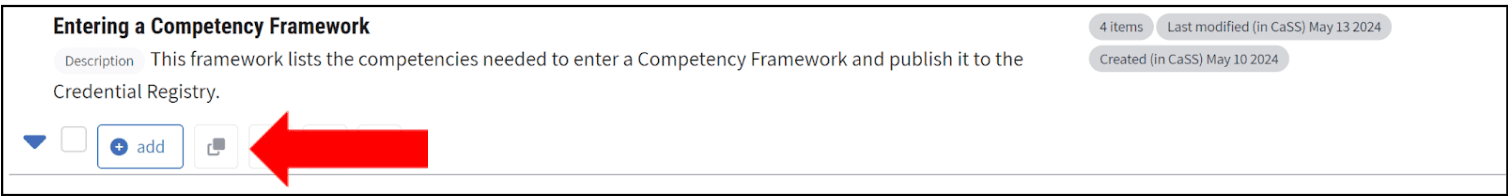 Entering Competency Framework or Competency Collection via Manual Entry - Credential Registry ...