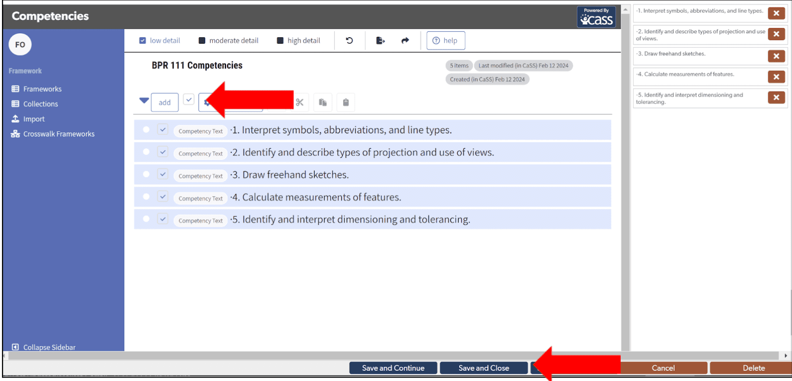 Linking a Credential to a Published Competency Framework or Competency Collection - Credential ...