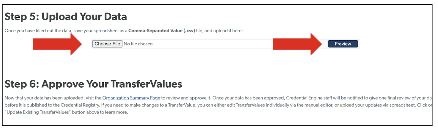 Connect and Publish ACE Credit Transfer Values Your Organization ...