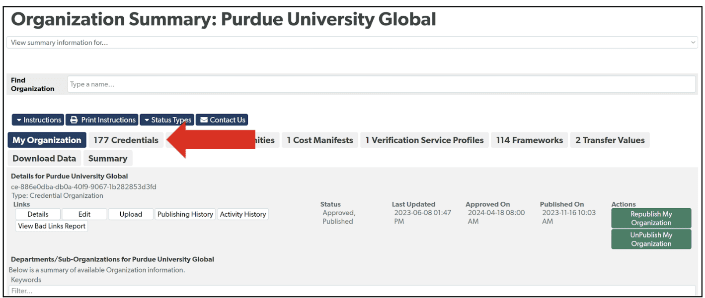 Connect and Publish ACE Credit Transfer Values Your Organization ...