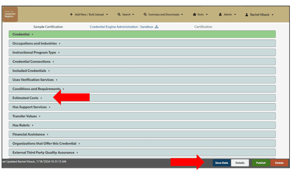 Get Started: Publish Your Certifications via Manual Entry - Credential ...