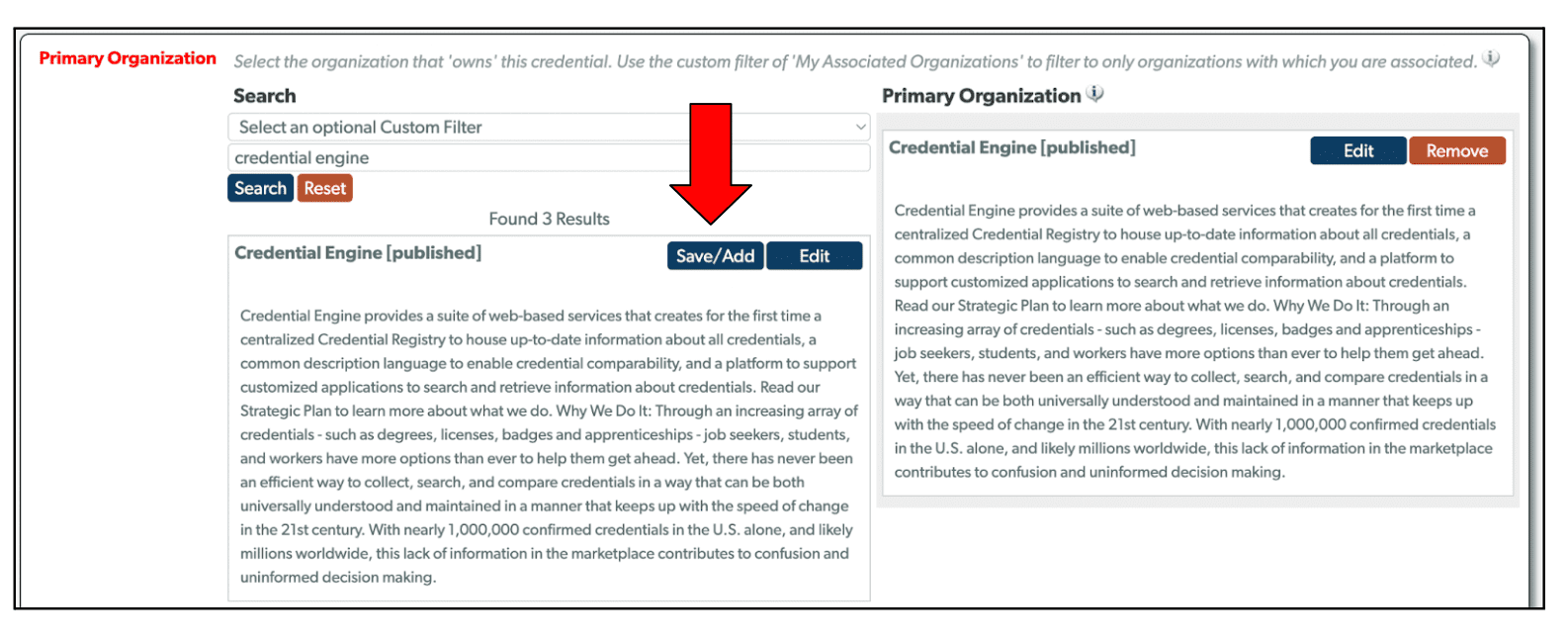 Get Started: Publish Your Certifications via Manual Entry - Credential Registry Guidance